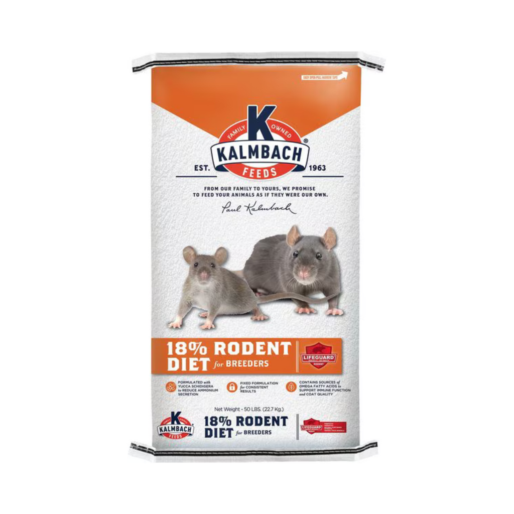 Kalmbach Feeds 18% Rodent Diet Cubes – Pittsboro Feed