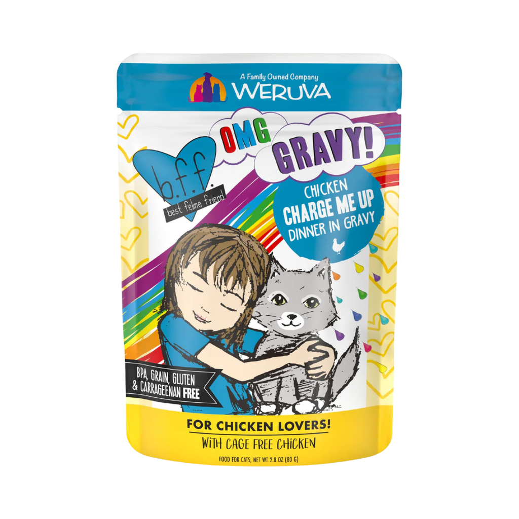 BFF Weruva Charge Me Up Chicken in Gravy Wet Cat Food – Pittsboro Feed