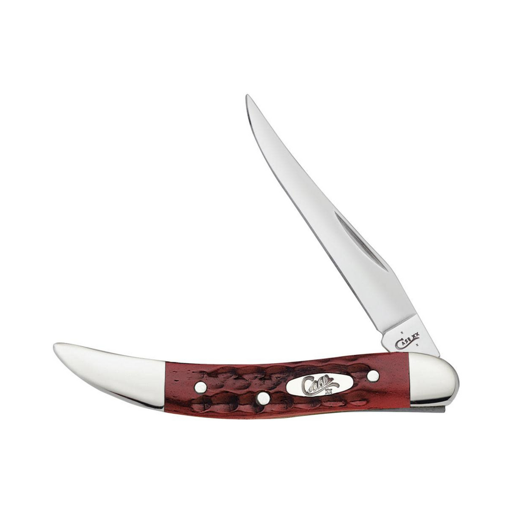 Case Pocket Worn Old Red Bone - Corn Cob Jig Small Texas (610096 SS ...