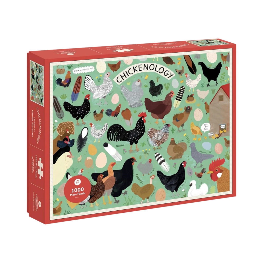 Chickenology 1000 Piece Puzzle – Pittsboro Feed