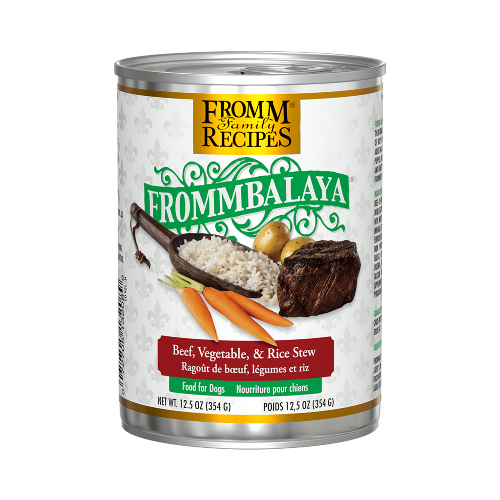 Fromm Frommbalaya Beef Vegetable & Rice Can Wet Dog Food – Pittsboro Feed