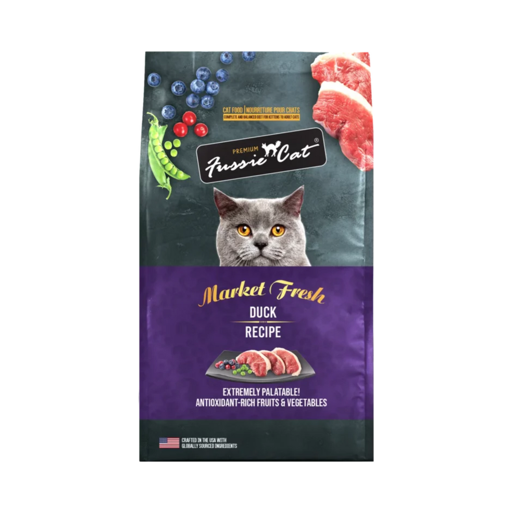 Fussie Cat Duck Dry Cat Food – Pittsboro Feed