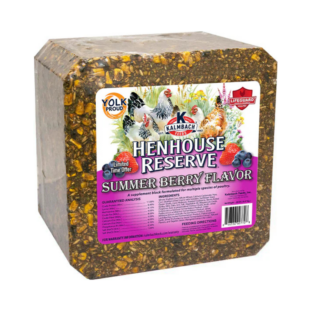 Kalmbach Feeds Summer Berry Henhouse Reserve Block – Pittsboro Feed