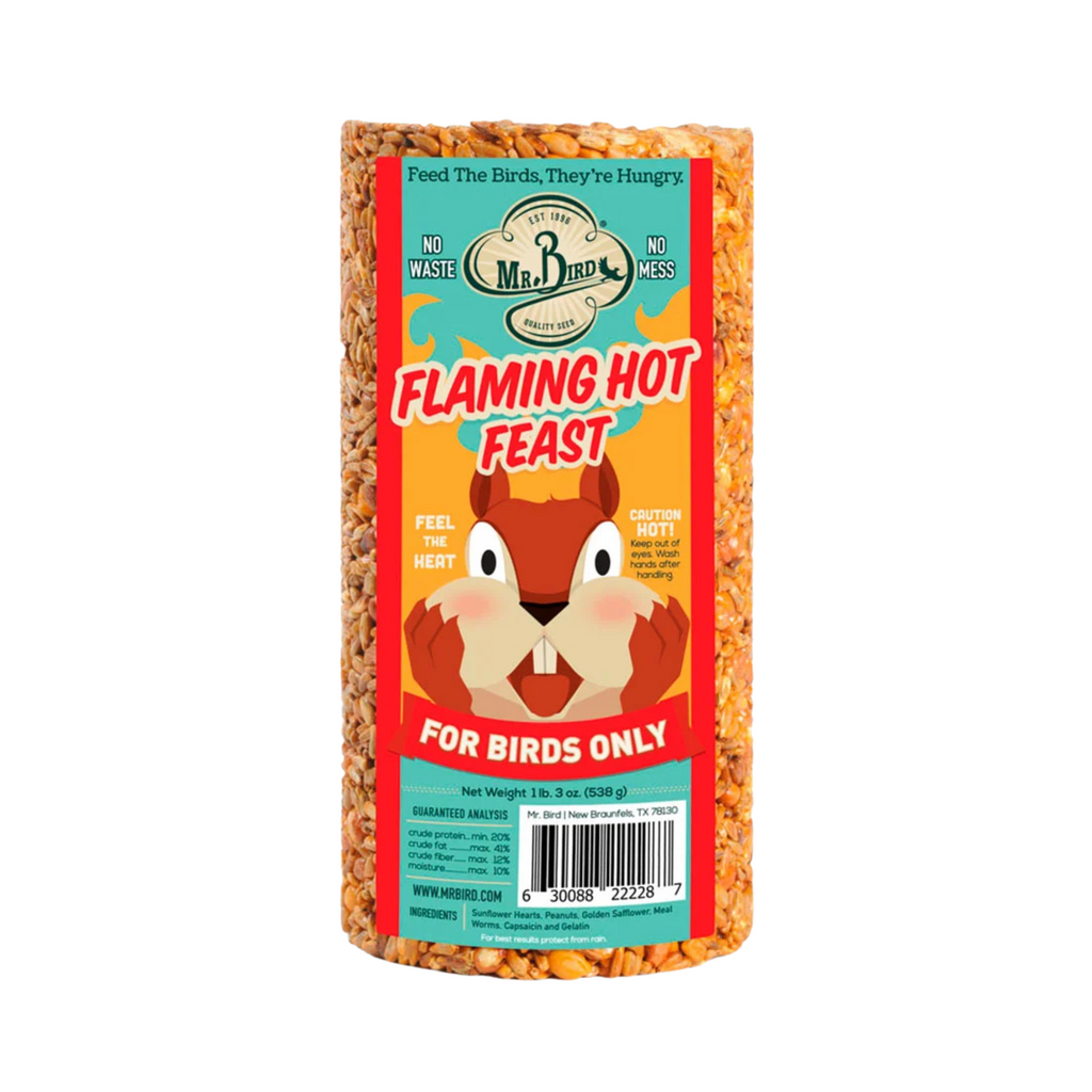 Mr. Bird Flaming Hot Feast Cylinder – Pittsboro Feed