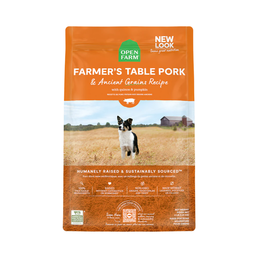 Open Farm Ancient Grains Pork Dry Dog Food – Pittsboro Feed