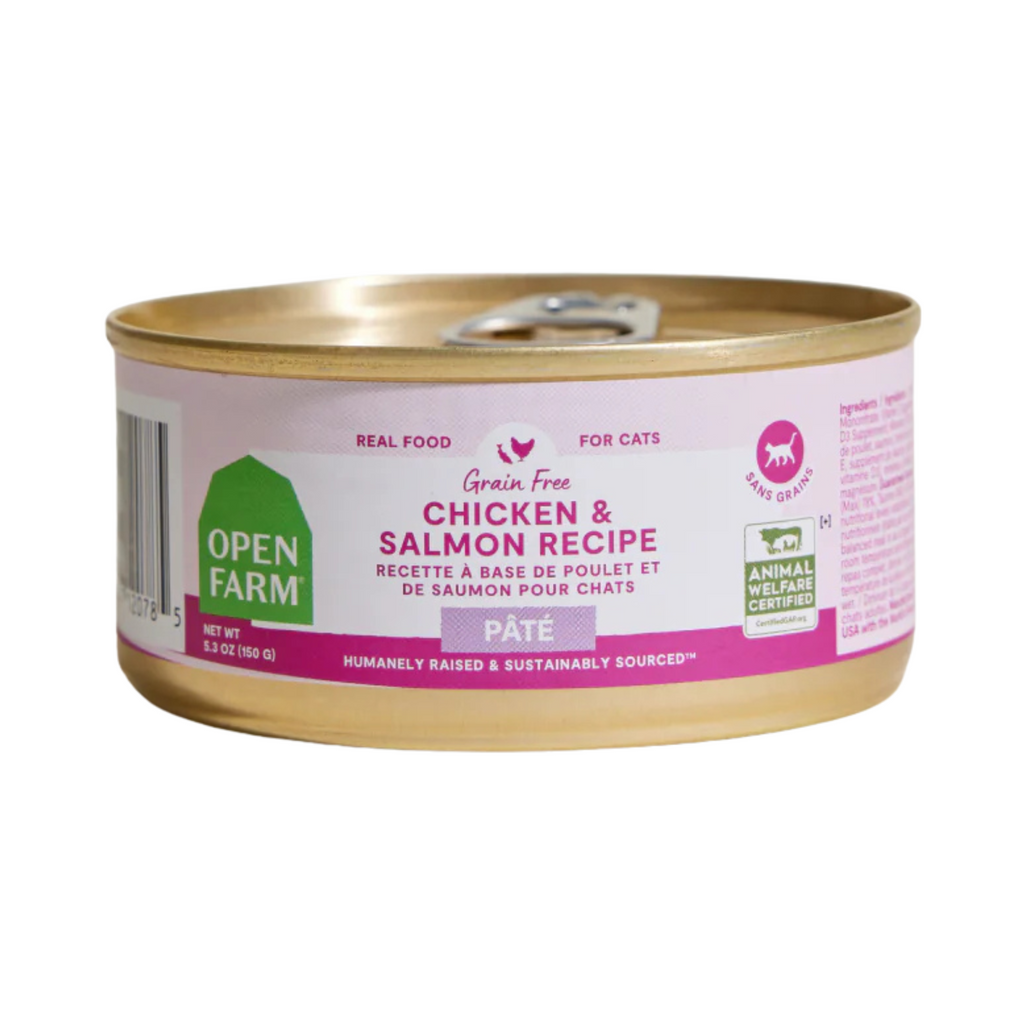 Open Farm Grain Free Chicken & Salmon Cat Canned – Pittsboro Feed