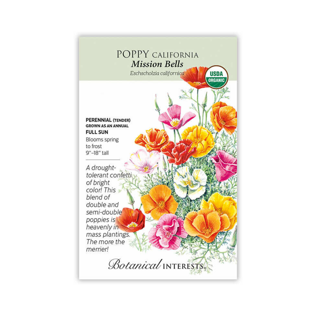 Poppy California Mission Bells – Pittsboro Feed