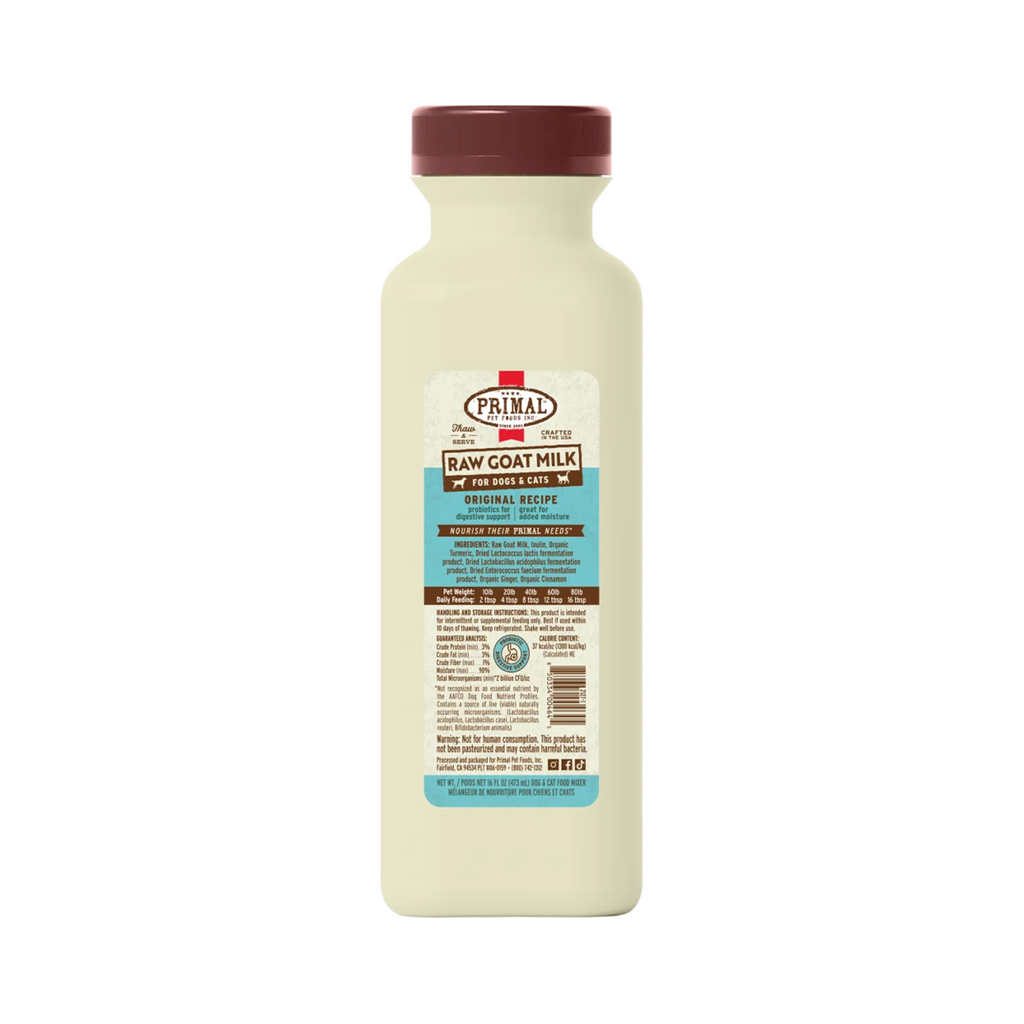 Primal Frozen Raw Goat Milk – Pittsboro Feed