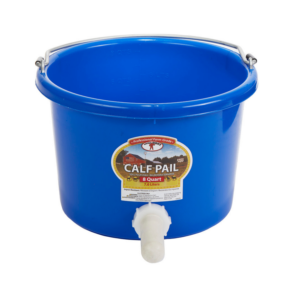 8 Quart Plastic Calf Nursing Pail – Pittsboro Feed