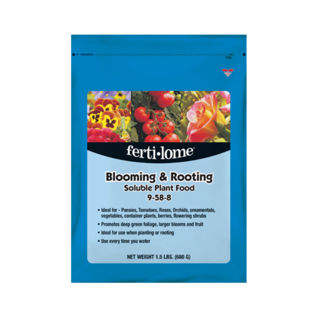 Fertilome Blooming & Rooting Soluble Plant Food 9-58-8 – Pittsboro Feed