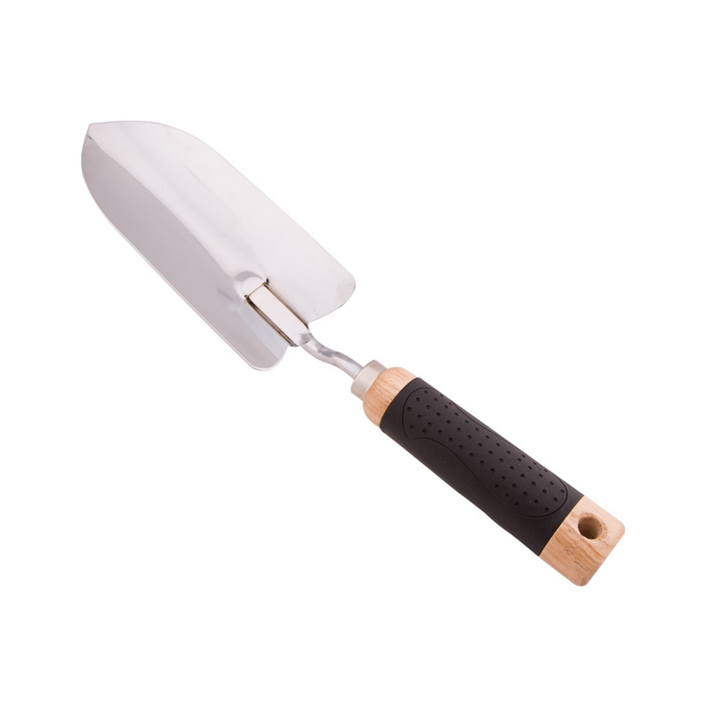 Garden Trowel with Soft Grip Wood Handle – Pittsboro Feed