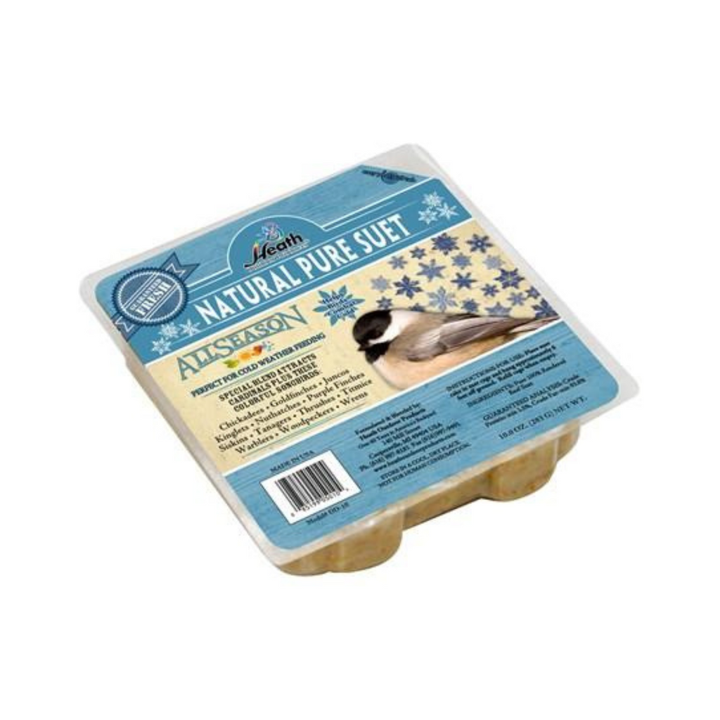 Heath Natural Pure All Season Suet Cake – Pittsboro Feed