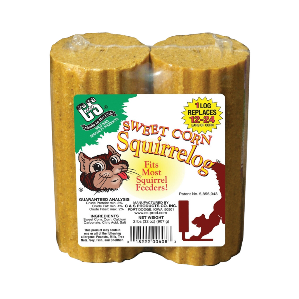 C&S Sweet Corn Squirrel Log – Pittsboro Feed