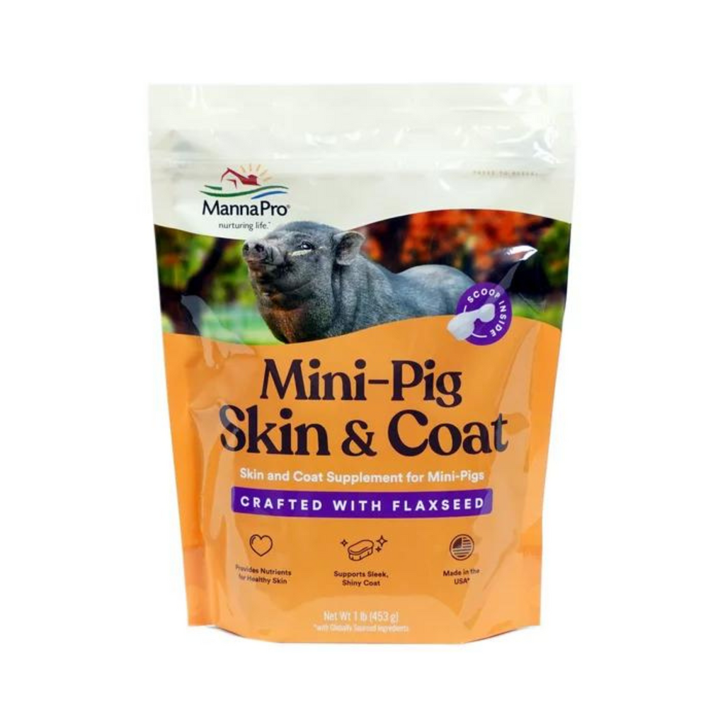 Manna Pro Mini Pig Skin & Coat Supplement – Pittsboro Feed