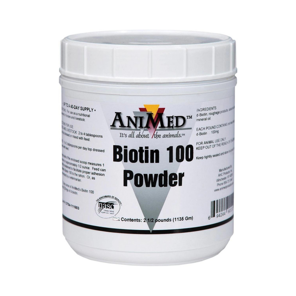 AniMed Biotin 100 Horse Supplement – Pittsboro Feed