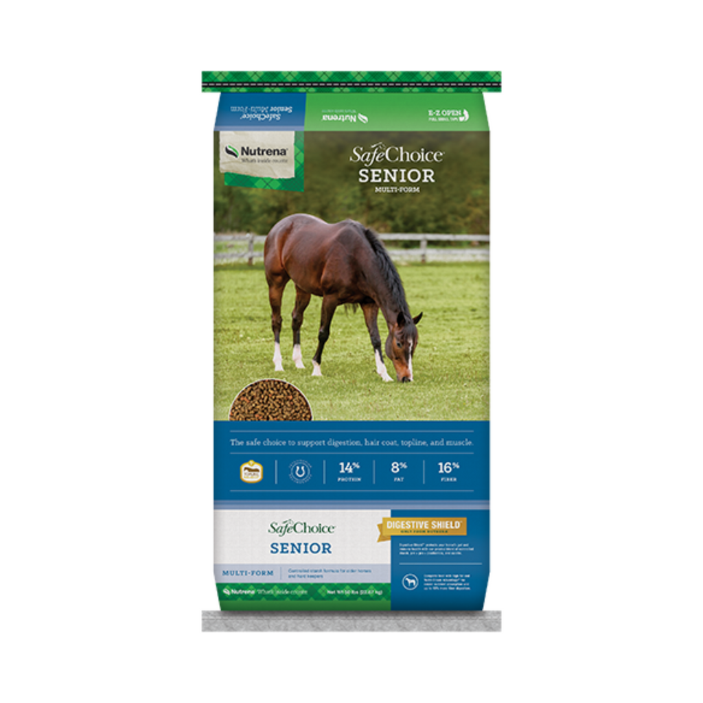 Nutrena SafeChoice Senior Horse Feed – Pittsboro Feed