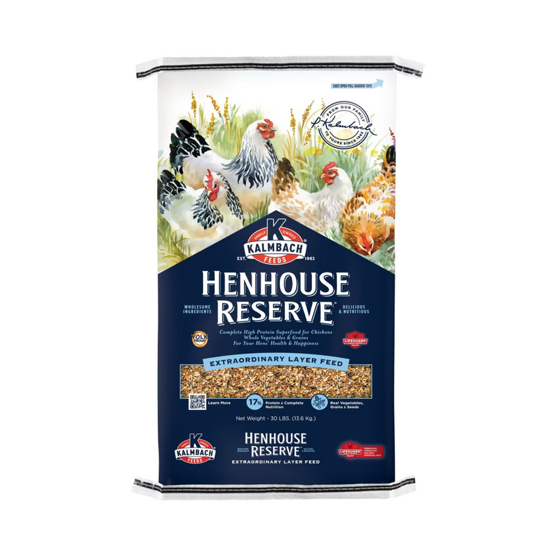 Kalmbach Feeds Henhouse Reserve Layer Chicken Feed – Pittsboro Feed
