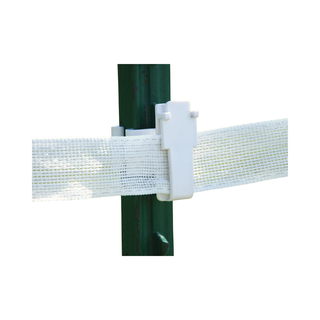 T-Post Wide Polytape Insulator – Pittsboro Feed