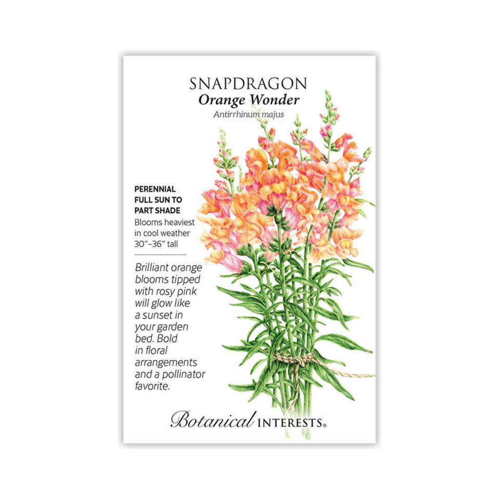 Snapdragon Orange Wonder – Pittsboro Feed