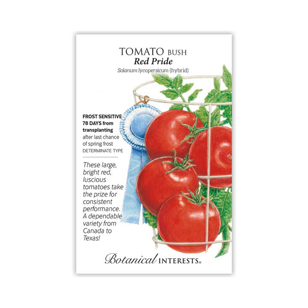 Tomato Bush Red Pride – Pittsboro Feed