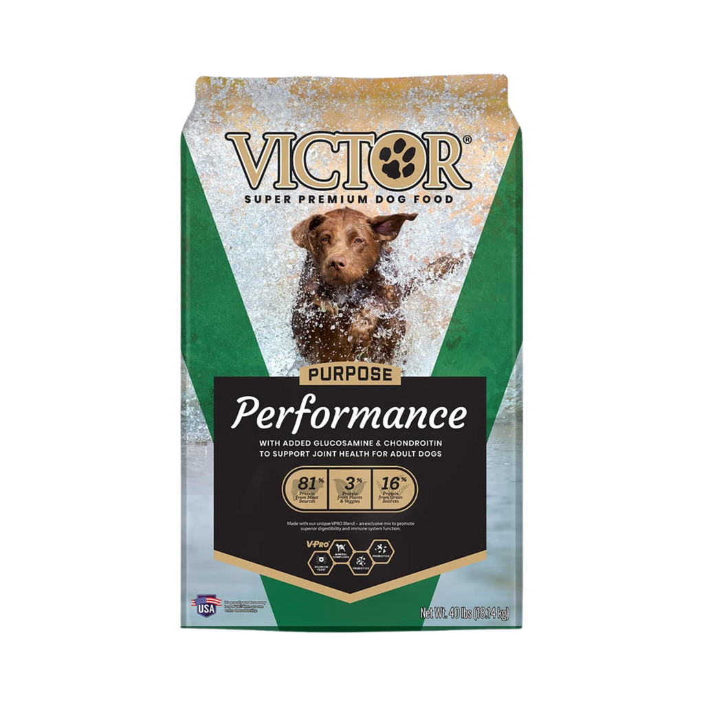 Victor Performance with Glucosamine Dry Dog Food – Pittsboro Feed