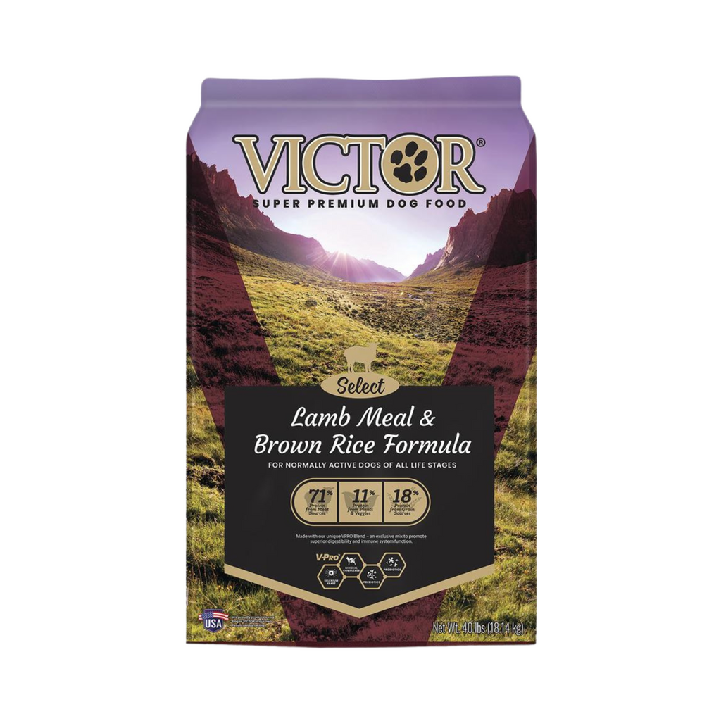 Victor Select Lamb Meal and Brown Rice Dry Dog Food – Pittsboro Feed