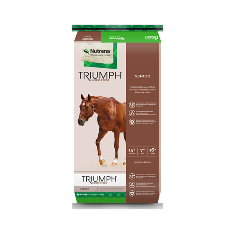 Nutrena Triumph Senior Horse Feed – Pittsboro Feed