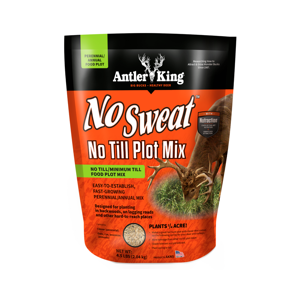 Antler King No Sweat No Till Plot Mix Deer Food Plot – Pittsboro Feed