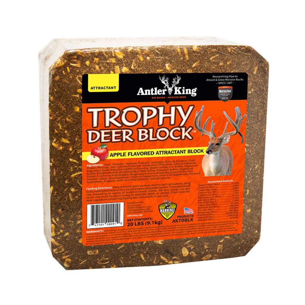 Antler King Trophy Deer Block Deer Attractant – Pittsboro Feed