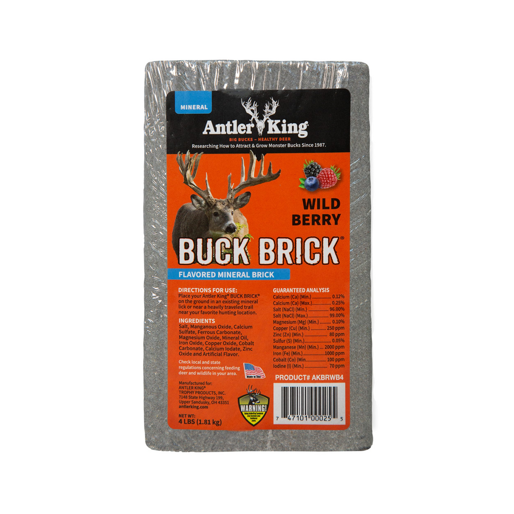 Antler King Buck Brick Deer Mineral – Pittsboro Feed
